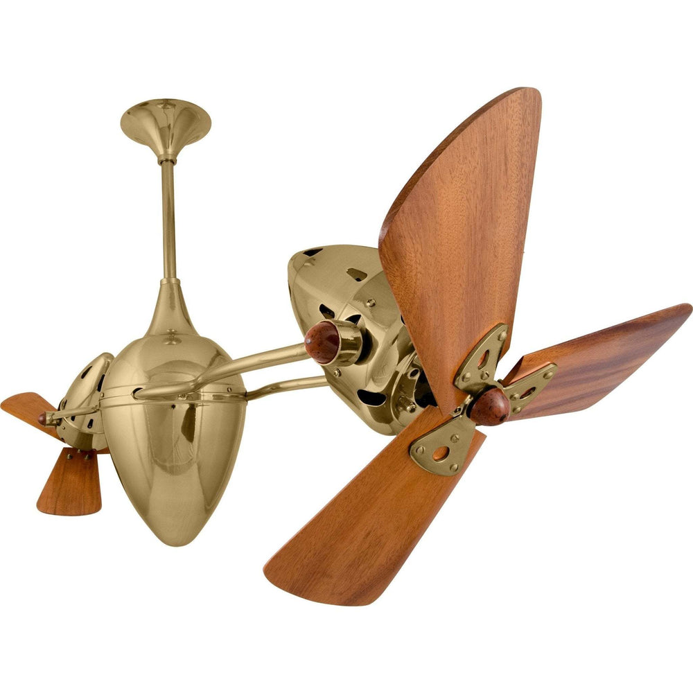 ᐅ Ar Ruthiane Dual Rotational Ceiling Fan - Wood Blades buy for the ...