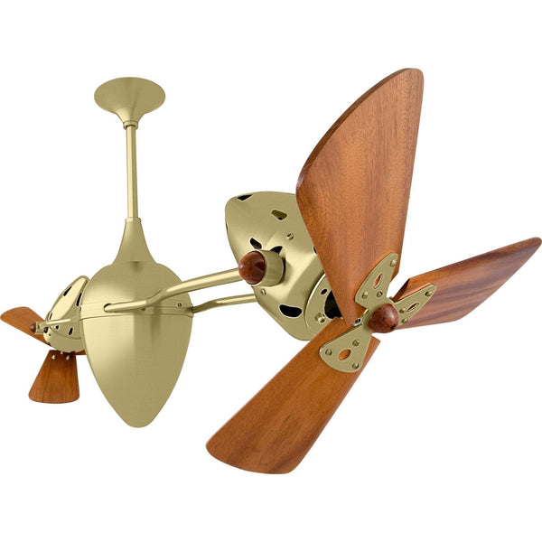 ᐅ Ar Ruthiane Dual Rotational Ceiling Fan - Wood Blades buy for the ...