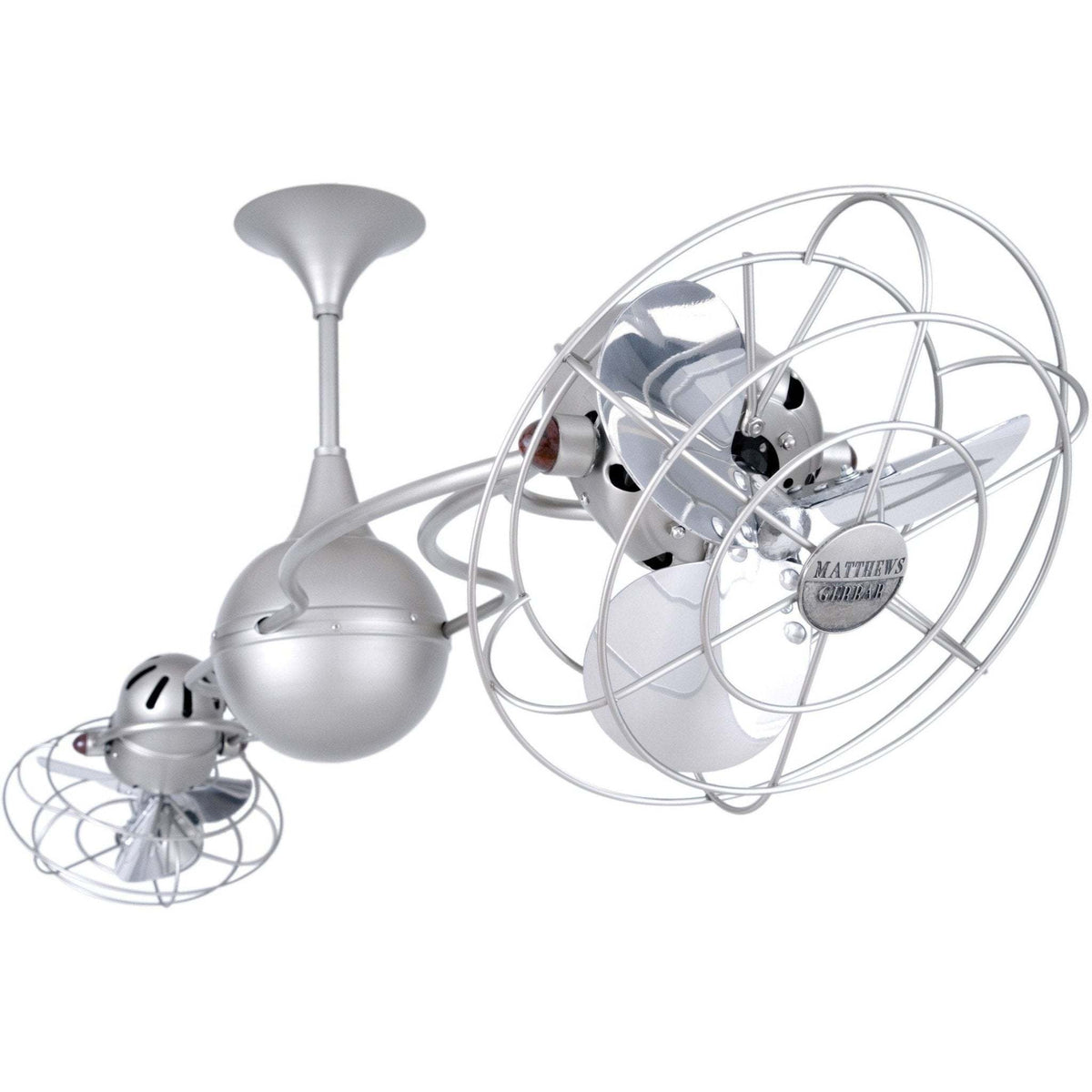 ᐅ Italo Ventania Rotational Dual Ceiling Fan - Metal Blades buy for the ...